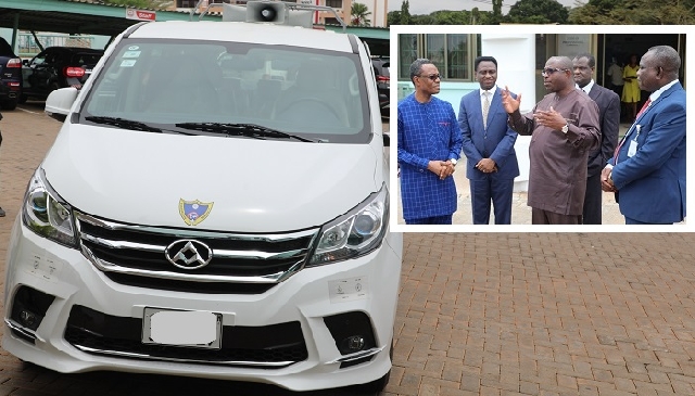 Church of Pentecost gives 10 vans to NCCE to intensify COVID-19 ...