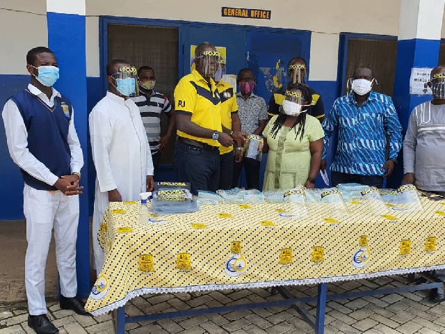 COVID-19: POJOBA donates to staff of alma mater | Education