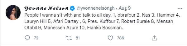I want to sit with Kufuor, others – Yvonne Nelson | Entertainment