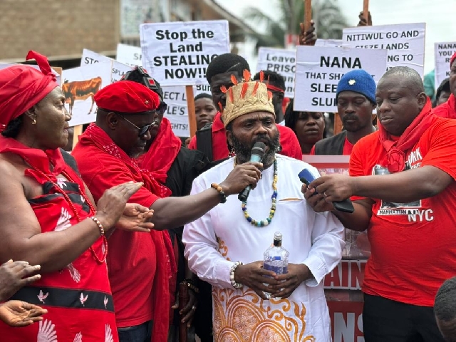 La youth protest against land injustice, accuse gov’t of destroying ...