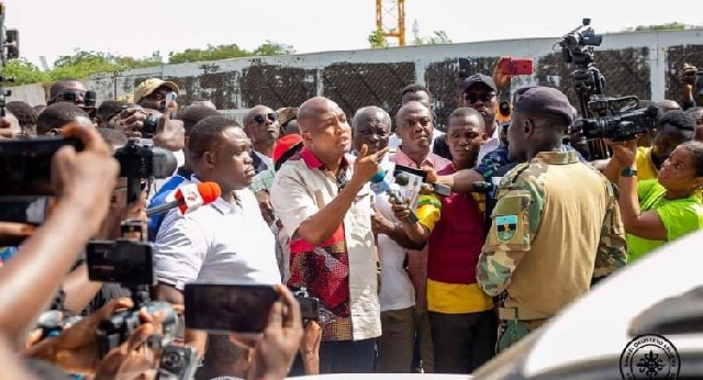 Soldiers, police clash with NDC MPs at National Cathedral Site ...