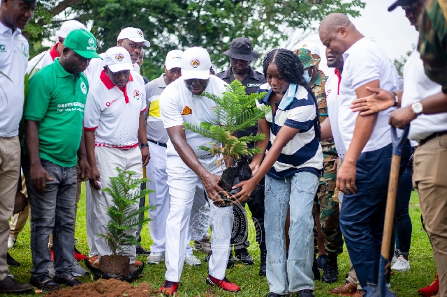 Green Ghana: Asantehene leads tree planting in A/R | General News