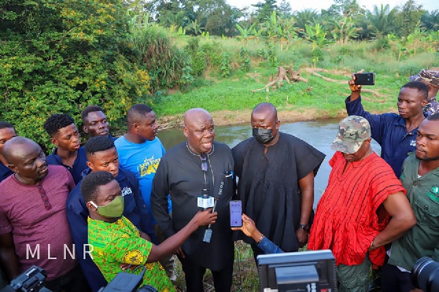 V/R: Tree-planting saves River Dayi | General News