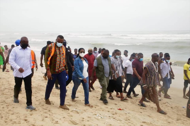 Dansoman: Complete sea defence to save lives – Ursula appeals to Asenso ...