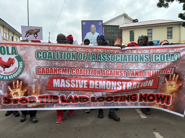 La youth protest against land injustice, accuse gov’t of destroying ...