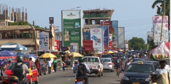 Practice of defacing road infrastructure with ads, notices ...