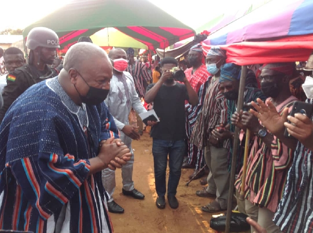 Thank you for your support – Mahama to Bole-Bamboi | Politics