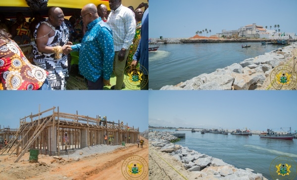 Elmina fishing harbour 91% complete | Business