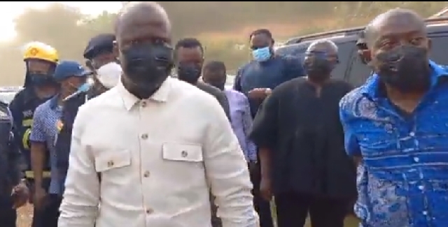 Bawumia visits Appiatse explosion scene | General News