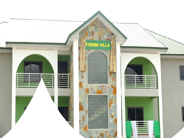 Tobinco family hand over fully-furnished two-storey building to Wey Gey ...