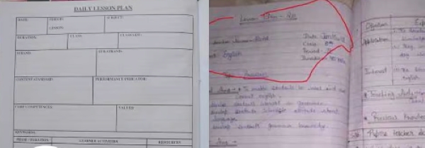 Lesson notes: Accept both electronic and handwritten notes – GES to ...